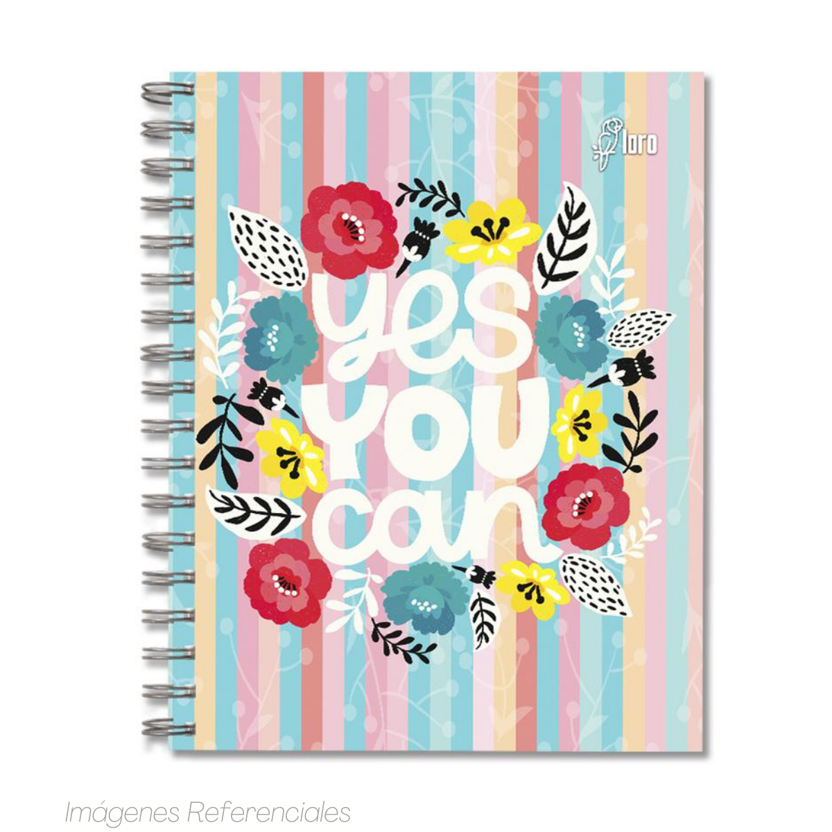 MisÚtilesPe CUADERNO ANILLADO A H GR CUADRICULADO LORO