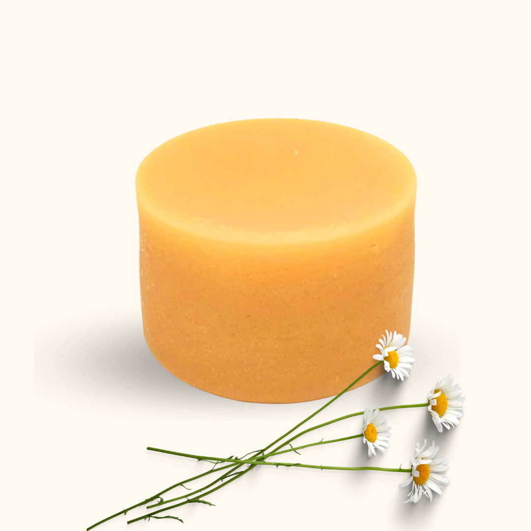 ELORA cuerpo & aroma : Acondicionador sólido para cabellos rubios con ...