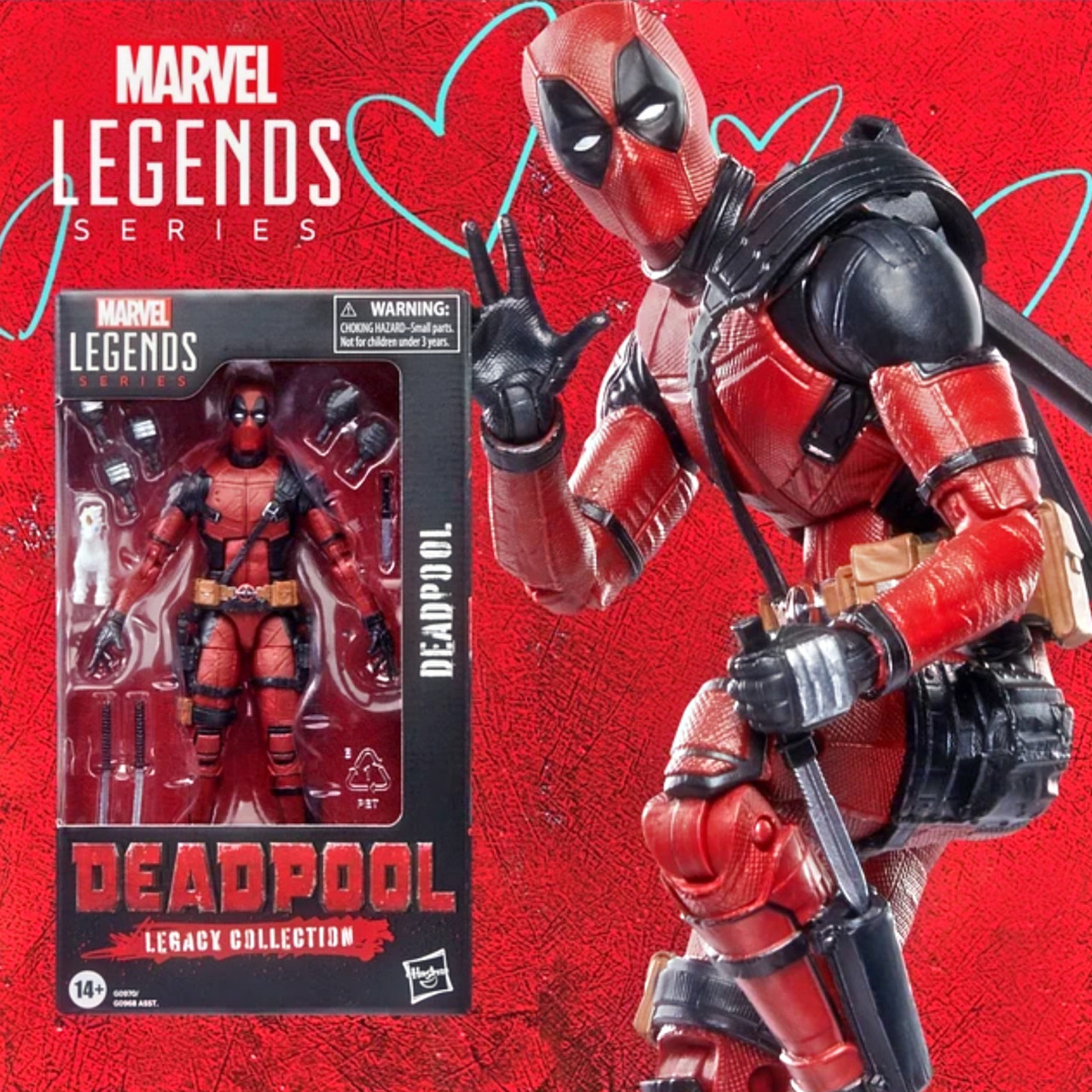 Play Mall All: Muñecos de Colección : Deadpool Marvel Legends Legacy ...