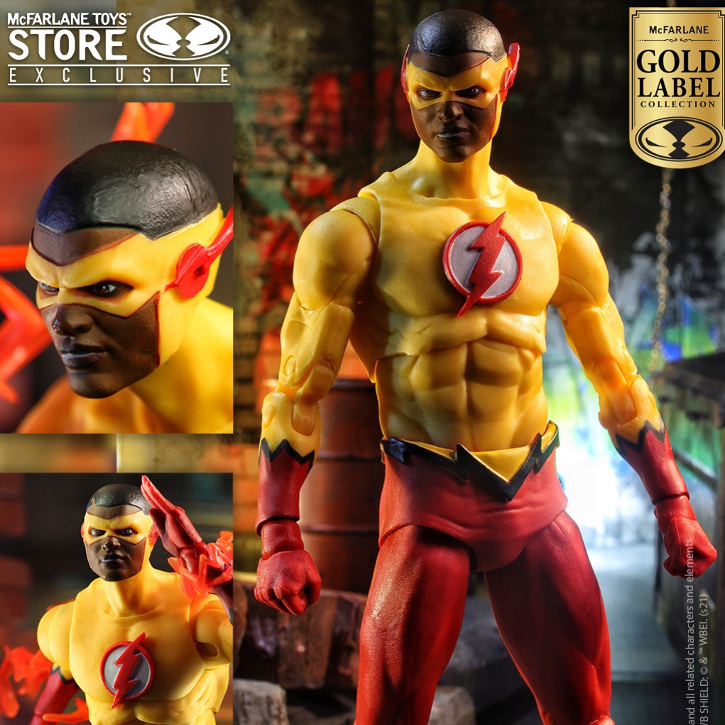 Play Mall All: Muñecos de Colección : Kid Flash Gold Label (DC Rebirth ...