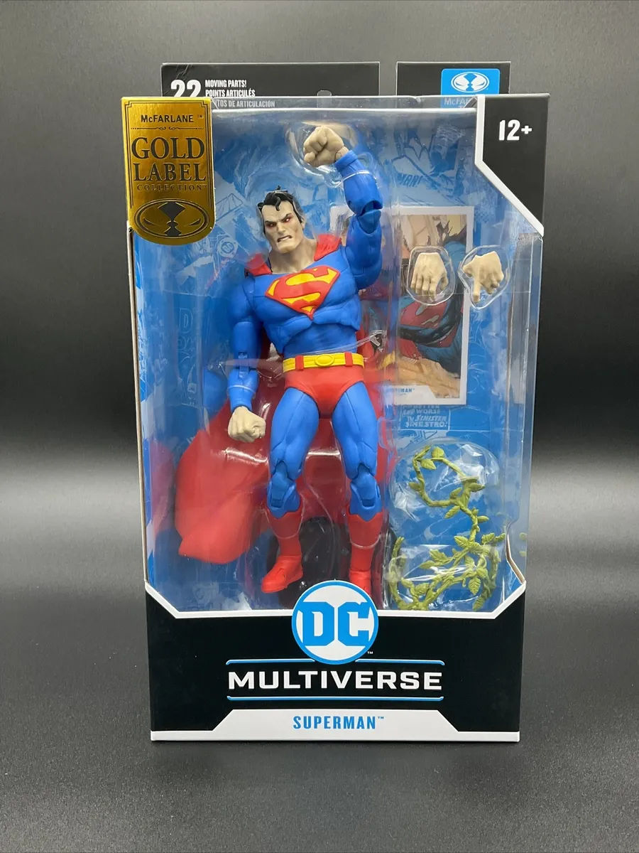 Play Mall All: Muñecos de Colección : Superman Hush w/Angry Laser Eyes Gold Label (DC Multiverse ...
