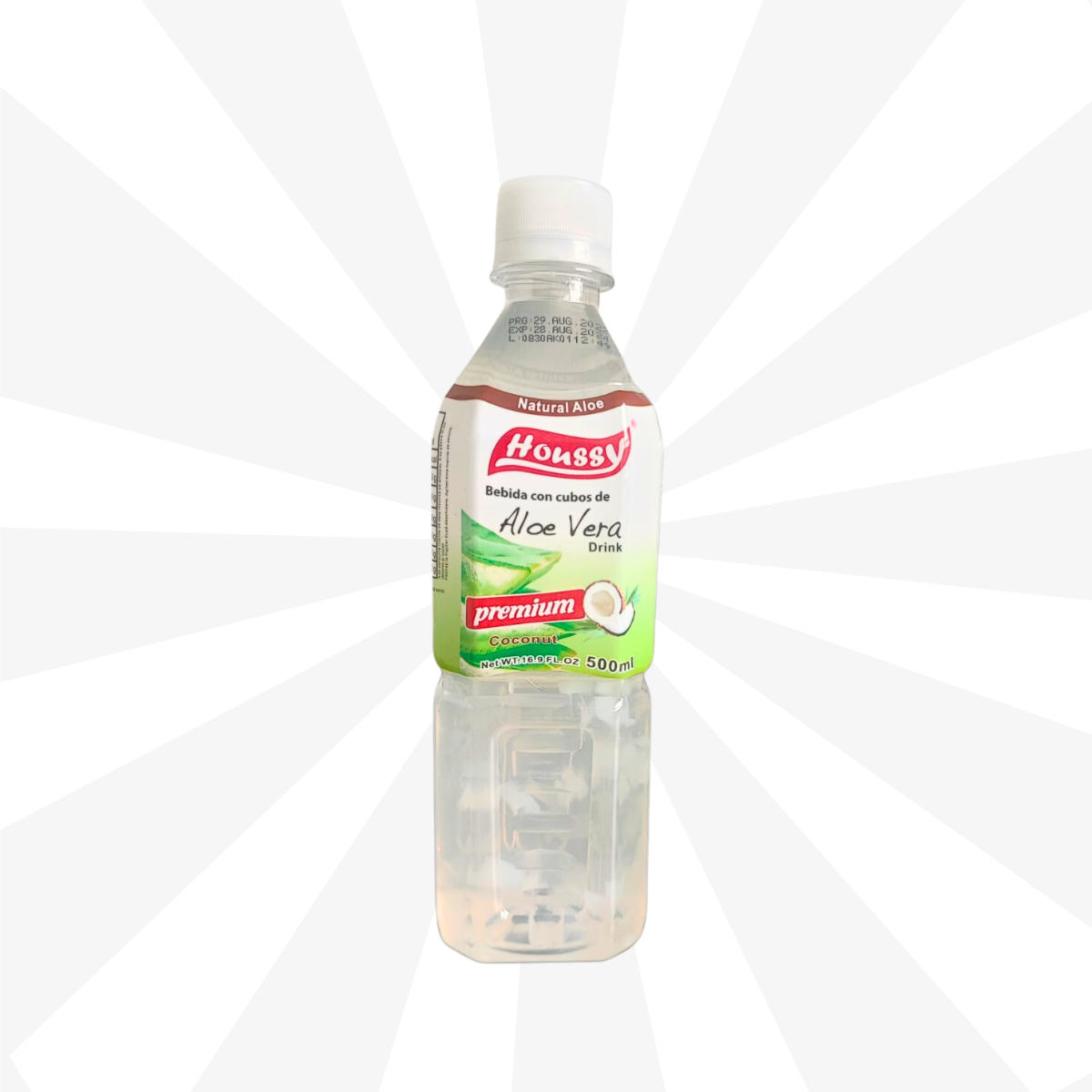 Market Capón : BEBIDA SABILA SABOR COCO 500ML CJ*20 HOUSSY