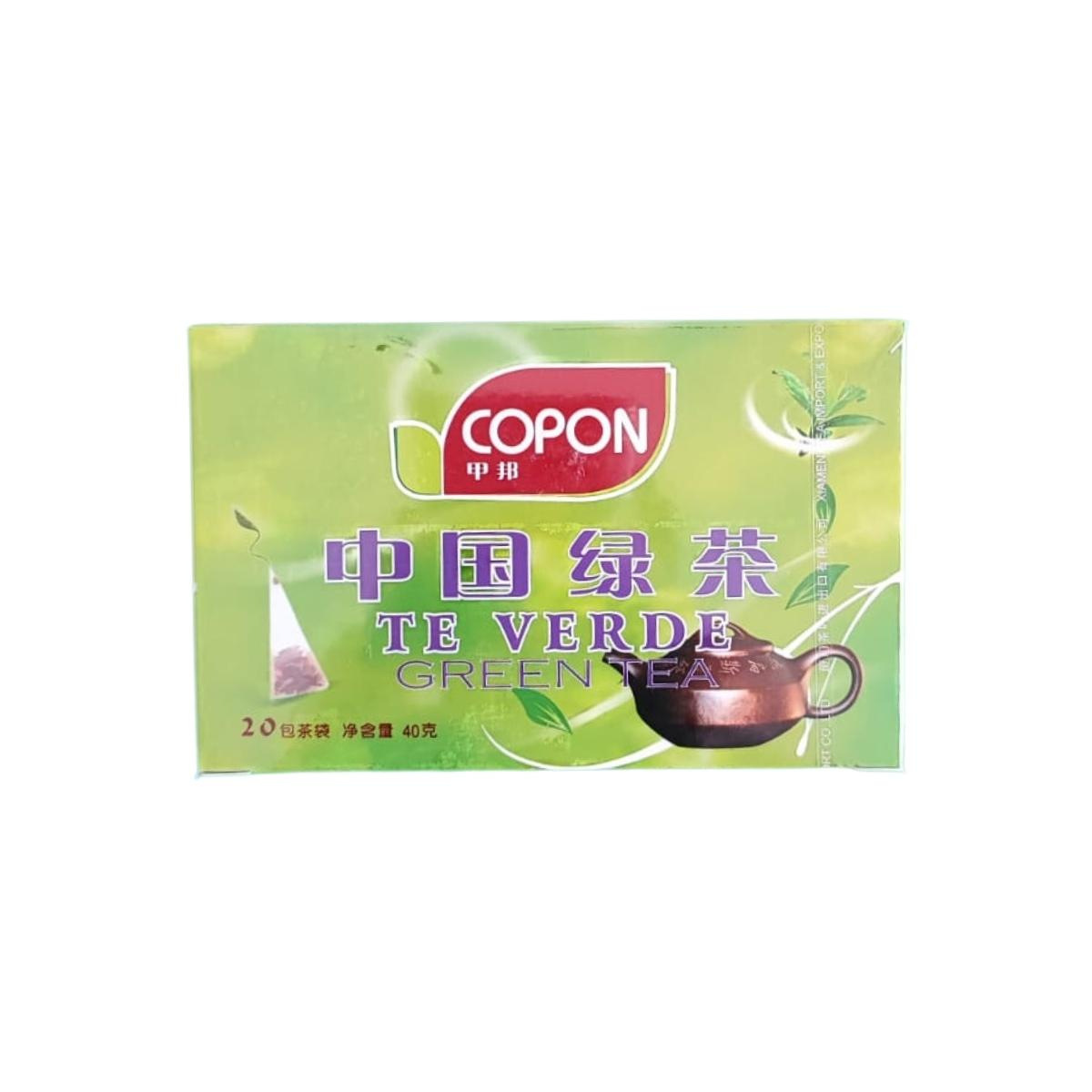 Market Capón : TE VERDE COPON 2GR*20SOB CJ*100