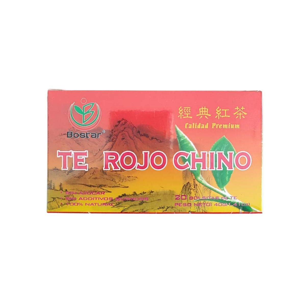 Market Capón : TE ROJO BOSTAR 2GR*20SOB CAJ*100