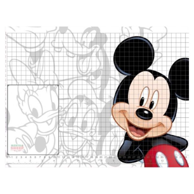 Taller Oveja Negra : Mat de Vidrio Menta Sheep - Tamaño A3 - Mickey ...