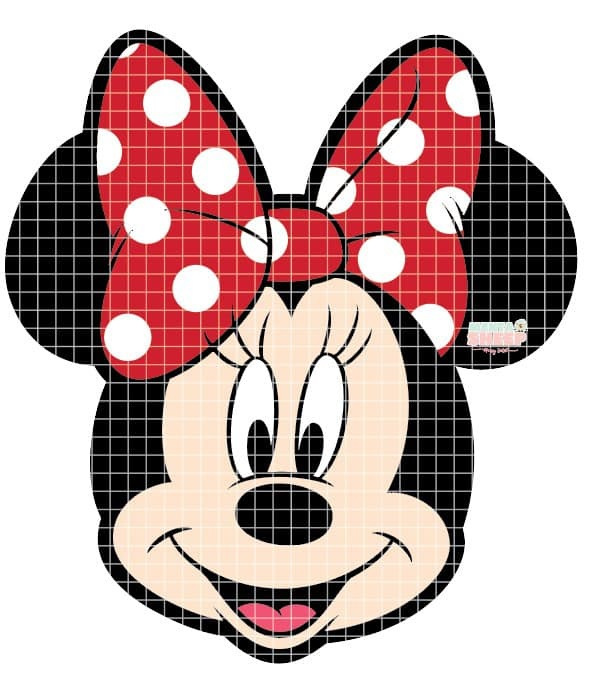 Taller Oveja Negra : Mat de trabajo menta sheep cara de Minnie Mouse