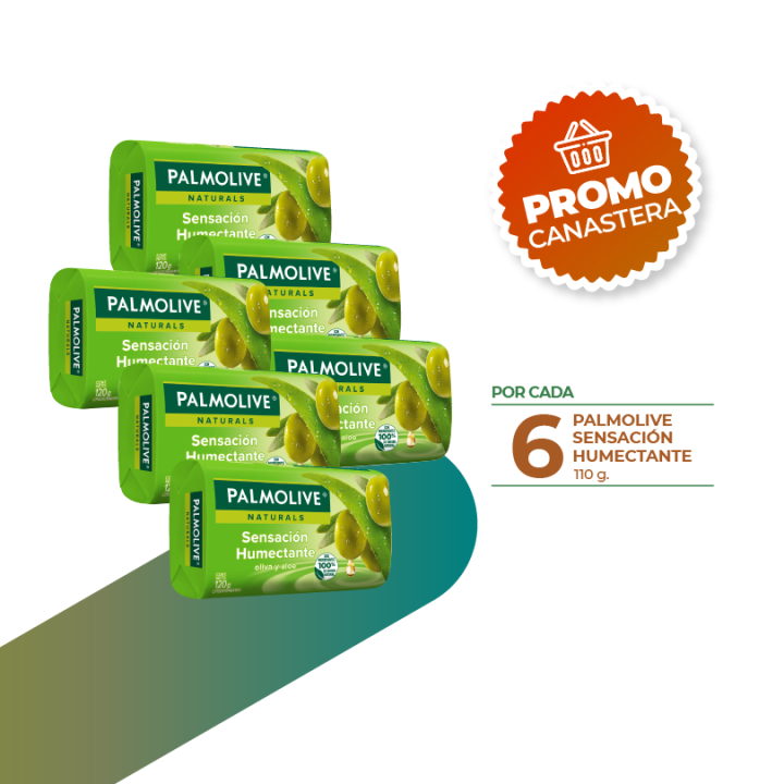 lacanasta.pe : Palmolive Jabón Sensación Humectante Oliva y Aloe. Barra ...