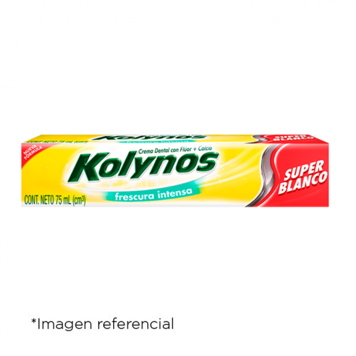 lacanasta.pe : Kolynos Súper blanco. Tubo 75 ml (12 unidades)