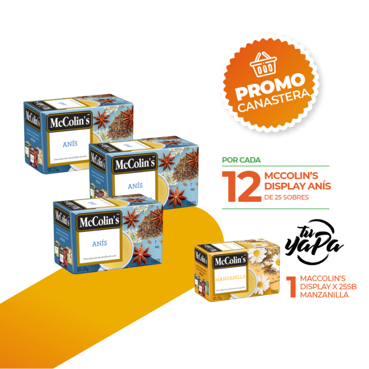 lacanasta.pe : McColin's Infusión Anís. Display x 25 sobres. (12 ...