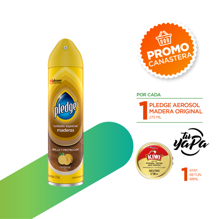 lacanasta.pe : Pledge Aerosol Madera Original 275ml. (01 unidad ...