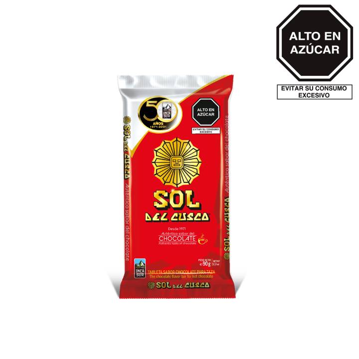 lacanasta.pe : Sol Del Cuzco Sabor Chocolate (Tradicional). Tableta 90g ...
