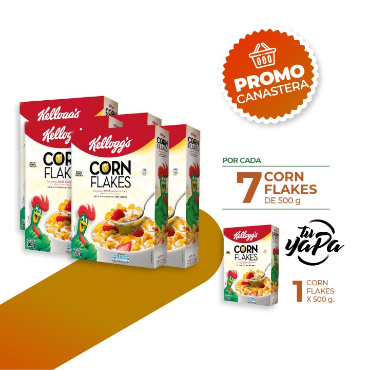 lacanasta.pe : Kellogg's Corn Flakes. Caja de 500 g. (07 unidades ...