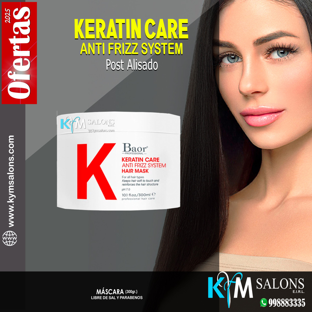 Kymsalons - Venta de Productos exclusivos para el cuidado de tu cabello. : Baor Keratin Care ...