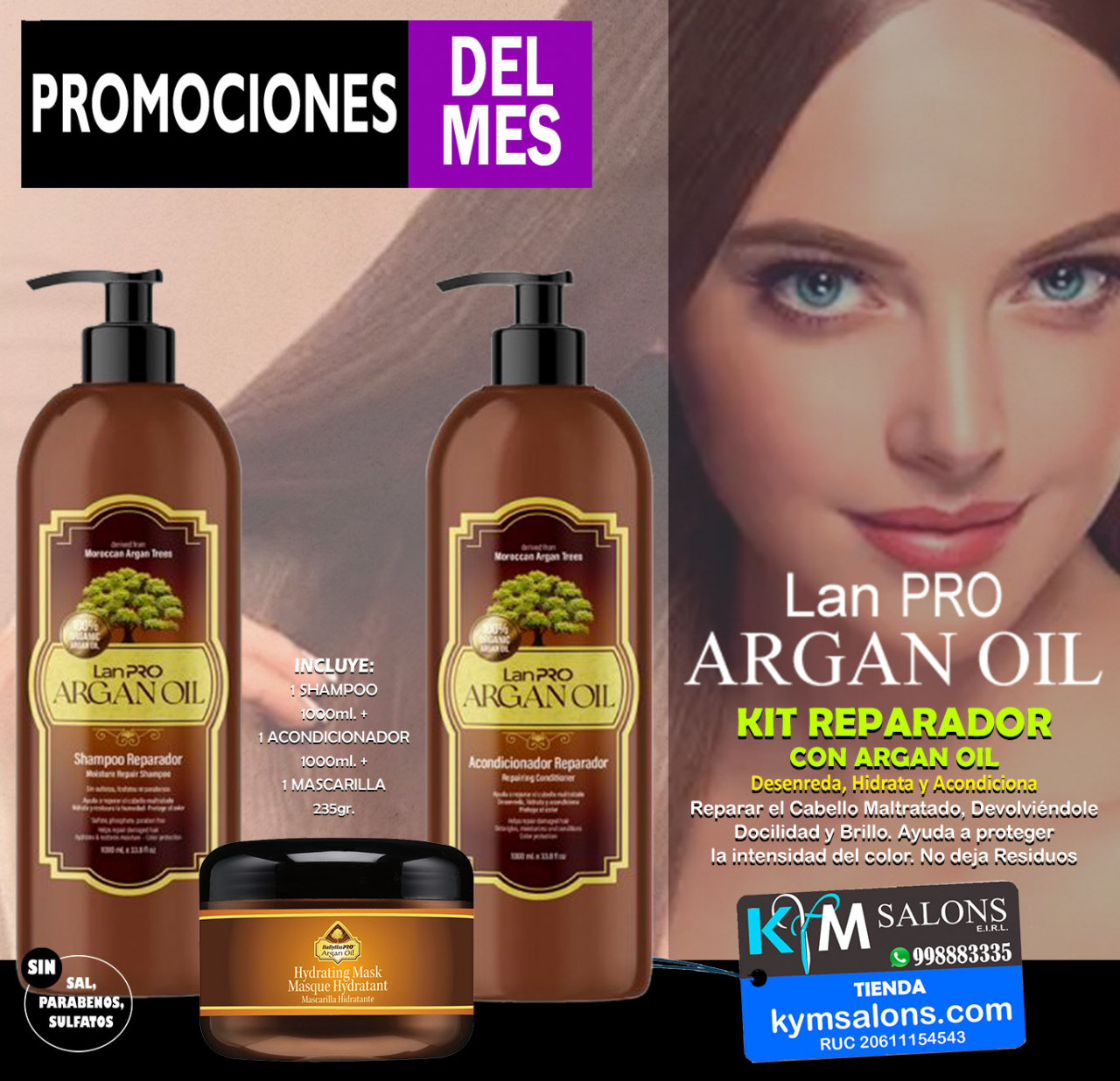 Kymsalons - Venta de Productos exclusivos para el cuidado de tu cabello.