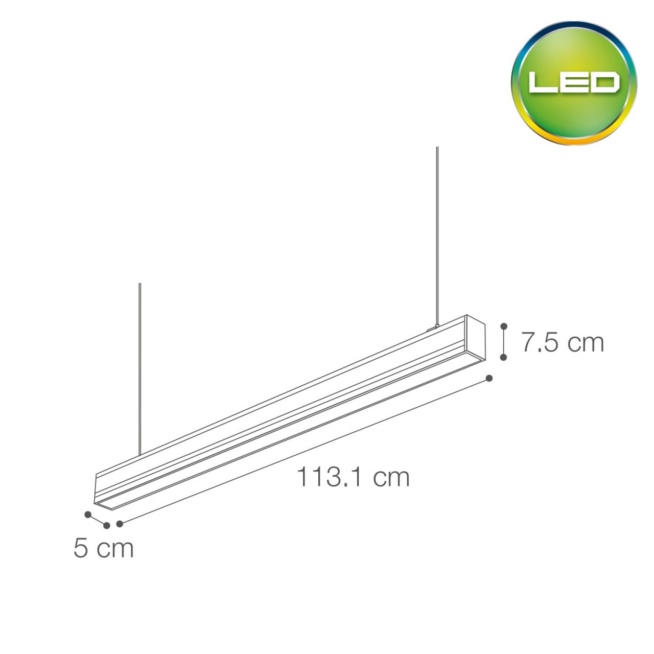 Lo más completo en iluminación para todos tus espacio en un solo lugar : Artefacto Lineal Block ...