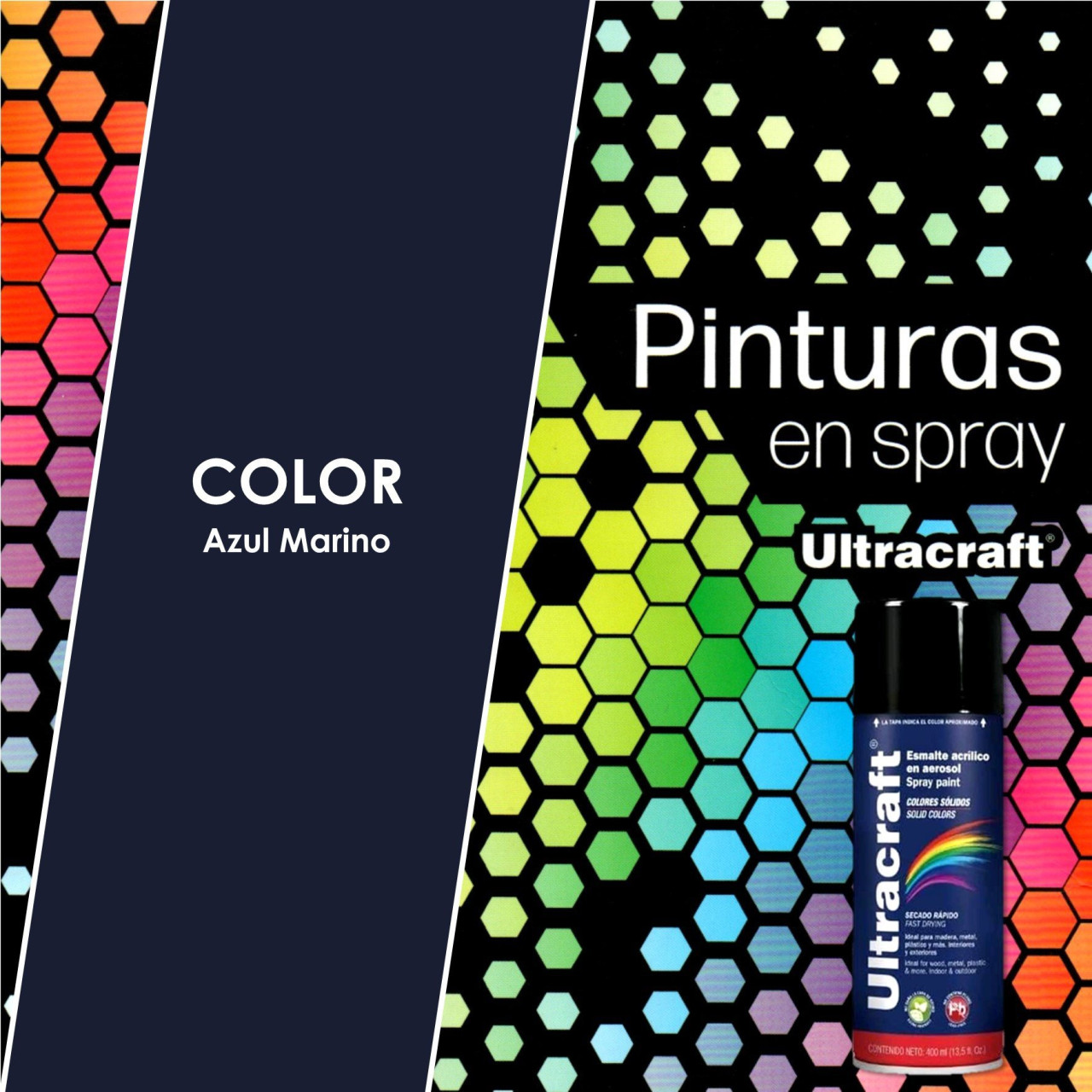 Garage Store : Ultracraft - Pintura spray, azul marino - Garage Store