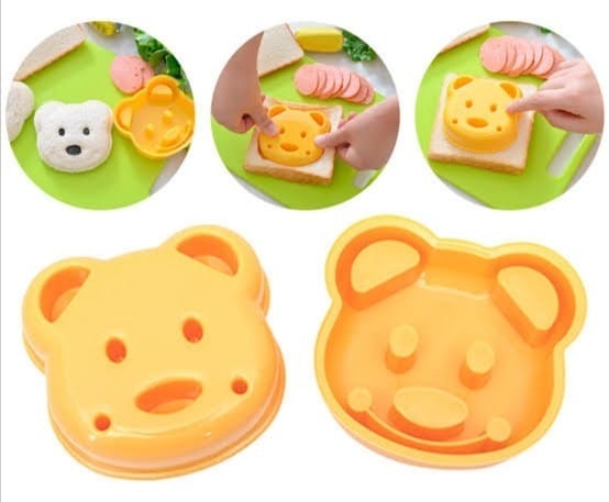 parati niños : Molde Sandwich o Galleta - Oso