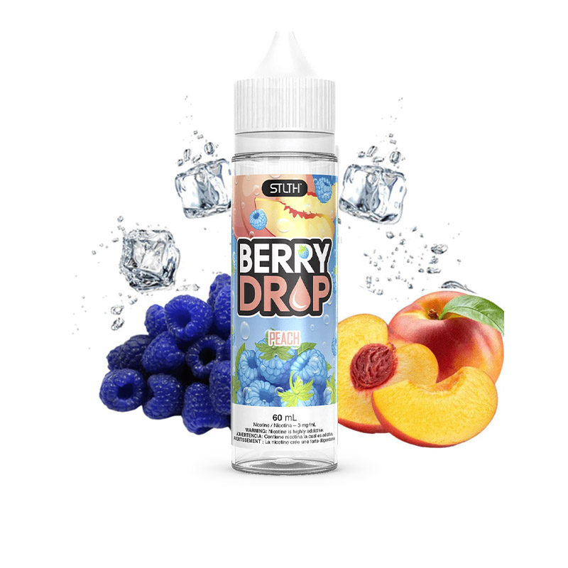 WISGO VAPERS PERU : BERRY DROP ICE PEACH 60 ML