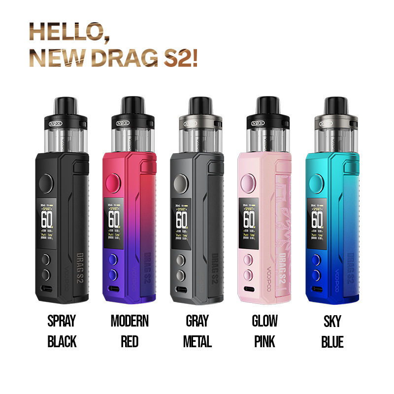 WISGO VAPERS PERU : VOOPOO DRAG S2 KIT PNP X DTL