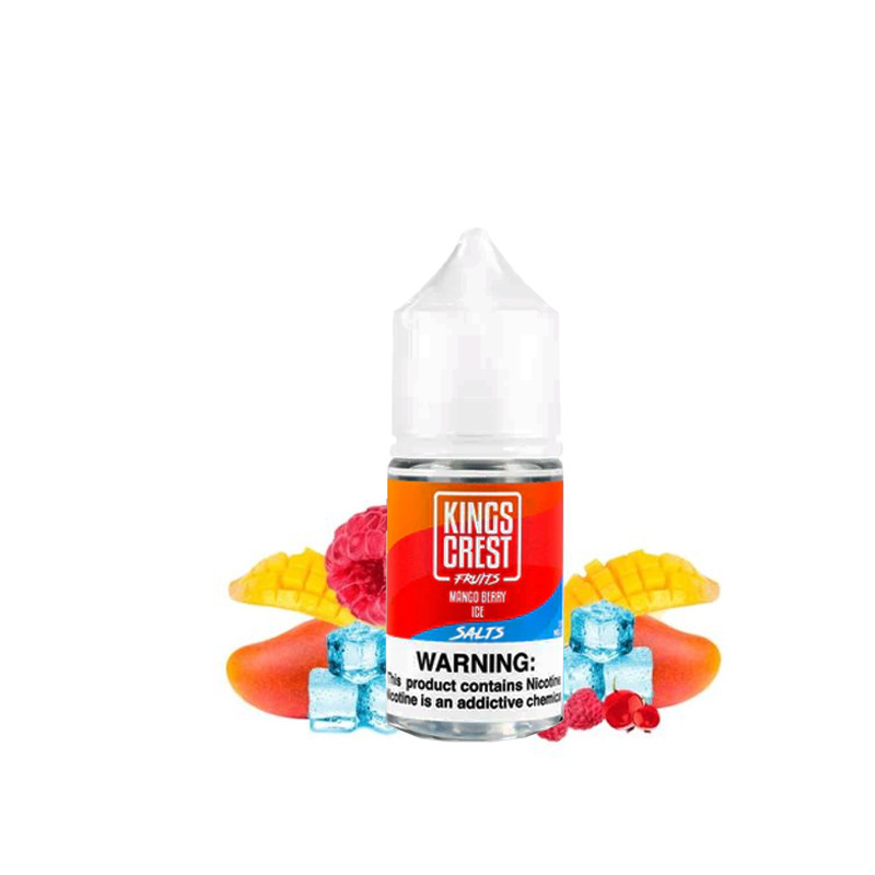 WISGO VAPERS PERU : KING CREST SALT NIC MANGO BERRY ICE 30 ML
