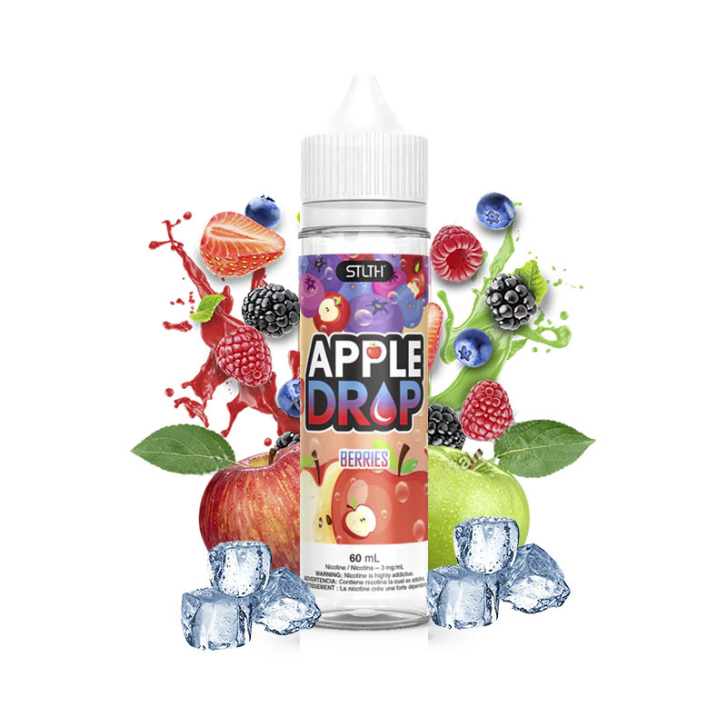 WISGO VAPERS PERU : APPLE DROP ICE BERRIES 60 ML