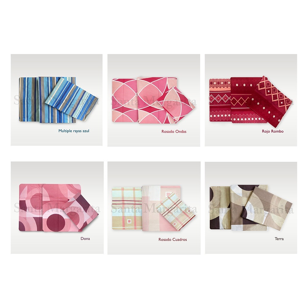 Distribuidora Santa Margarita SRL : Sábana Bramante Estampado Peru Pima ...