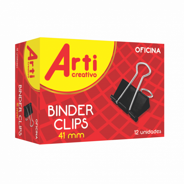 PRIMAVERA DISTRIBUIDORES - TIENDA : BINDER CLIPS 41 MM CAJA X 12 UNIDADES