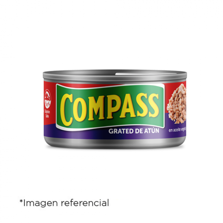 La Canasta Friends & Family : Compass Atún Grated. Lata 170g.