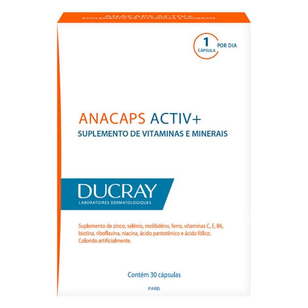 Ducray Peru - Tienda Oficial : DUCRAY ANACAPS 30 CAPSULAS