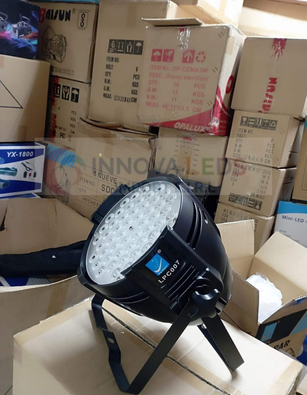 Innova leds venta de luces eventos cronometros : Tacho Par Led 54x3w ...
