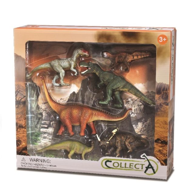 MUYU toys : Set Dinosaurios 6 piezas (modelo 2)